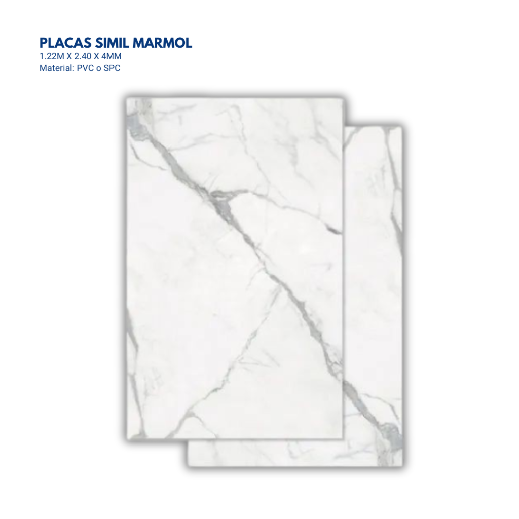 Placas de revestimiento símil mármol – By Filgueira